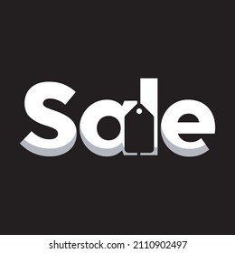 Sale Logo Vector Vector Simple Design Stock Vector (Royalty Free ...
