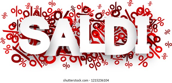 Sale Paper Note Background Over Percent Stock Vector (Royalty Free ...