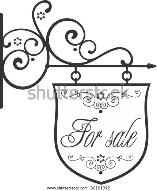 Sale Sign Stock Vector (Royalty Free) 86161942