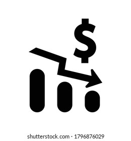 Sales Report Icon Chart Analytics Vector Stock Vector (Royalty Free ...