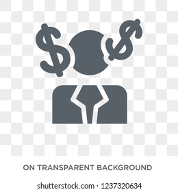 Salesman Icon Salesman Design Concept Marketing Stock Vector (Royalty ...