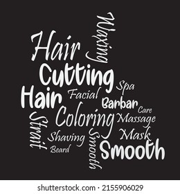 Salon Spa Word Collage Vector Design Stock Vector (Royalty Free ...