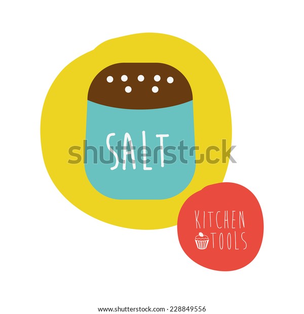 Salt Graphic Design Vector Illustration Stock Vector (Royalty Free ...