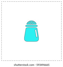 Salt Outline Vector Icon Black Editable Stock Vector (Royalty Free ...