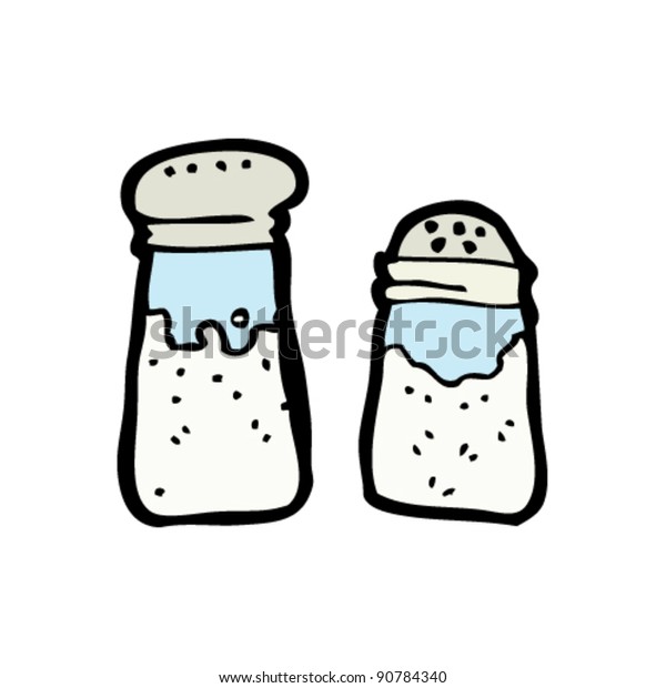 Salt Shaker Cartoon Collection Stock Vector (Royalty Free) 90784340 ...