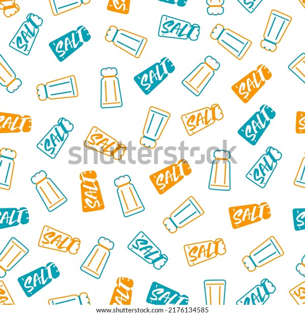 Salt Salt Shakers Vector Graphic Art Stock Vector (Royalty Free ...