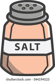 Salt Vector Cartoon Illustration Stock Vector (Royalty Free) 344194523 ...