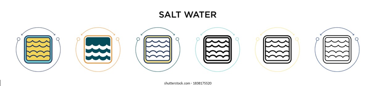 9,577 Salt Water Icon Images, Stock Photos & Vectors | Shutterstock