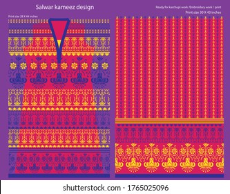 364 Salwar kameez Stock Vectors, Images & Vector Art | Shutterstock