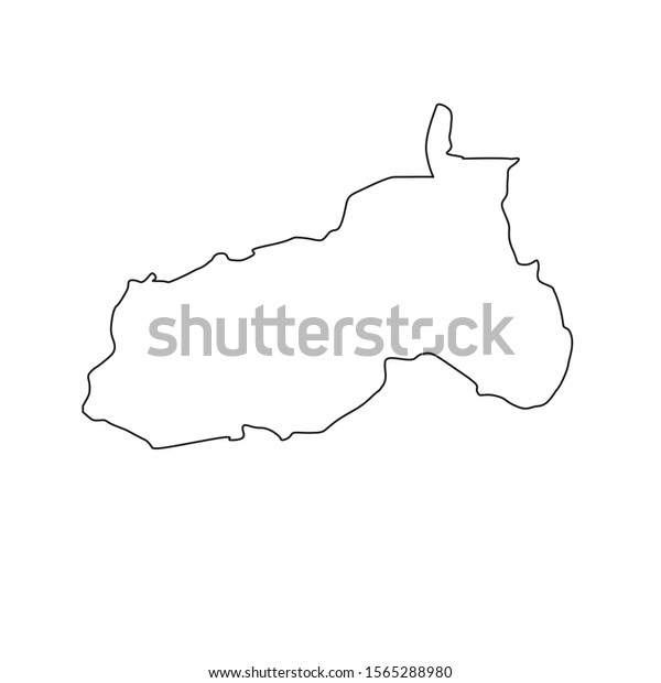 Vektor Stok Samdrup Jongkhar Region Map Butan Country (Tanpa Royalti ...