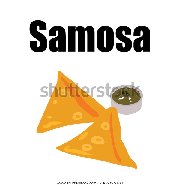 Samosa Logo Design Inspiration Samosa Logo Stock Vector (Royalty Free ...