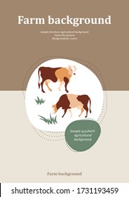 623 Cattle brochure Images, Stock Photos & Vectors | Shutterstock