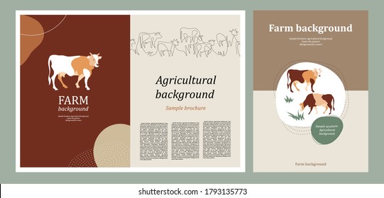 623 Cattle brochure Images, Stock Photos & Vectors | Shutterstock