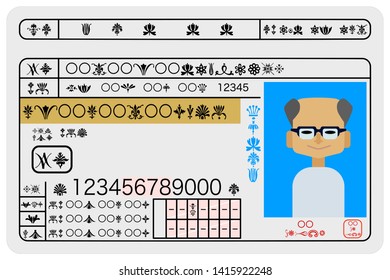 167 Sample driver's license Images, Stock Photos & Vectors | Shutterstock