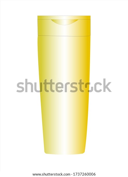Sampoo Bottle Vector Illustration Simple Clip Stock Vector (Royalty ...