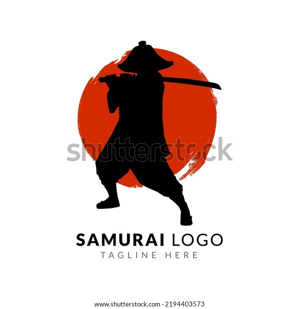 Samurai Artwork Logo Mascot Design Stock Vector (Royalty Free ...