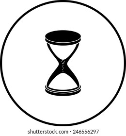 Sand Clock Symbol Stock Vector (Royalty Free) 246556297 | Shutterstock