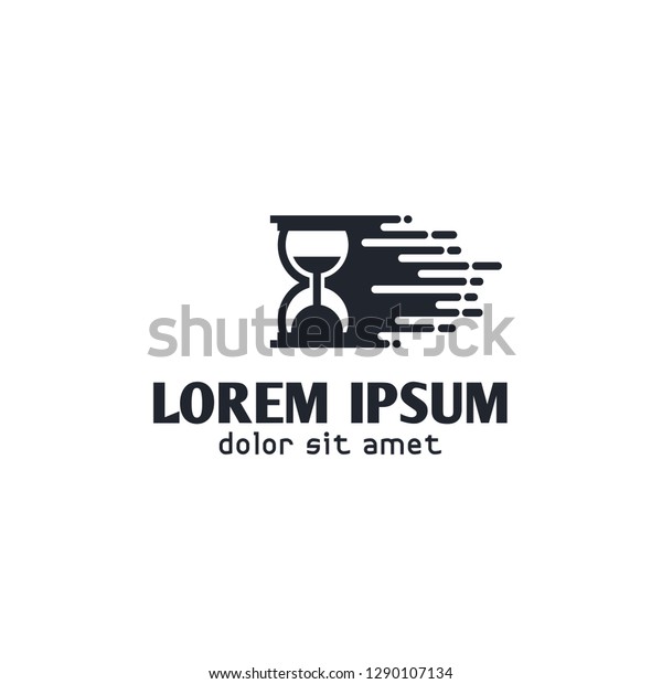 Sand Watch Logo Inspiration Stock Vector (Royalty Free) 1290107134 ...
