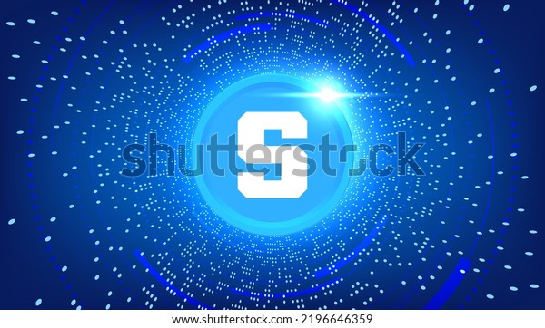Sandbox Sand Coin Banner Sand Coin Stock Vector (Royalty Free ...