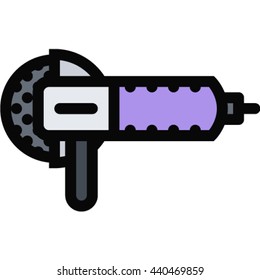 Sander Filled Outline Icon Stock Vector (Royalty Free) 440469859 ...