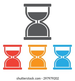 Sandglass Icon Set Stock Vector (Royalty Free) 297979202 | Shutterstock