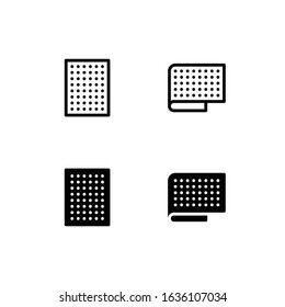 Sandpaper Icon Logo Vector Symbol Stock Vector (Royalty Free ...
