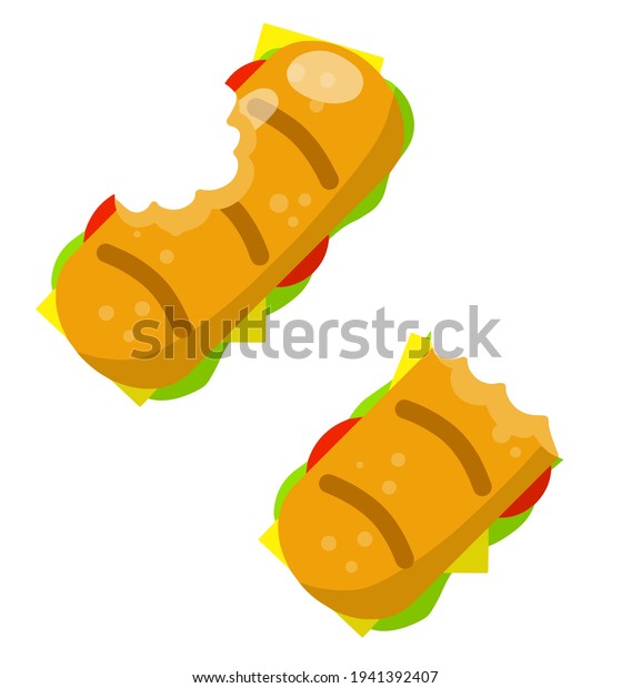 2,384 Biting Sandwich Stock Vectors, Images & Vector Art | Shutterstock