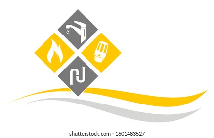 Sanitary Service Logo Vector Illustration Stock Vector (Royalty Free ...