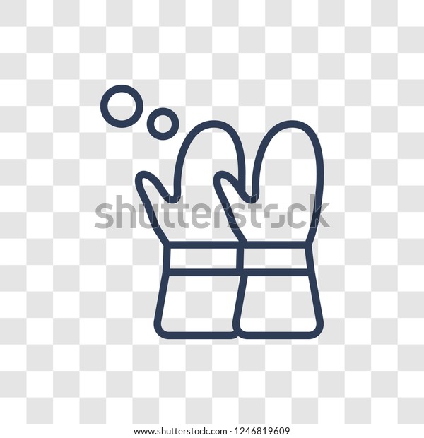 Sanitize Icon Trendy Linear Sanitize Logo Stock Vector (Royalty Free ...