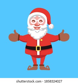 Santa Characters Winter Themed Design Needs Stock Vector (Royalty Free ...