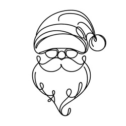 Santa Portrait Art Free Stock Photo - Public Domain Pictures