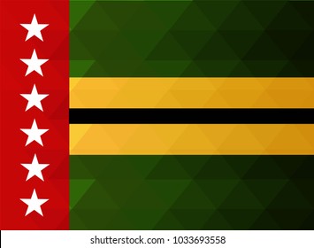 Santander Flag Vector Illustration Santander Flag Stock Vector (Royalty ...