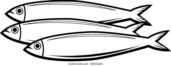 7,591 Sardine Stock Vectors, Images & Vector Art | Shutterstock