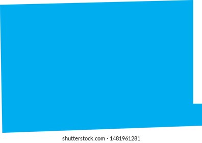 Sargent County Map State North Dakota Stock Vector (Royalty Free ...