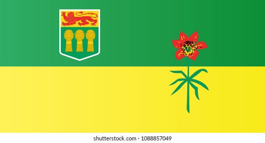 National Flag Saskatchewan Vector Illustration Vector 库存矢量图（免版税 ...