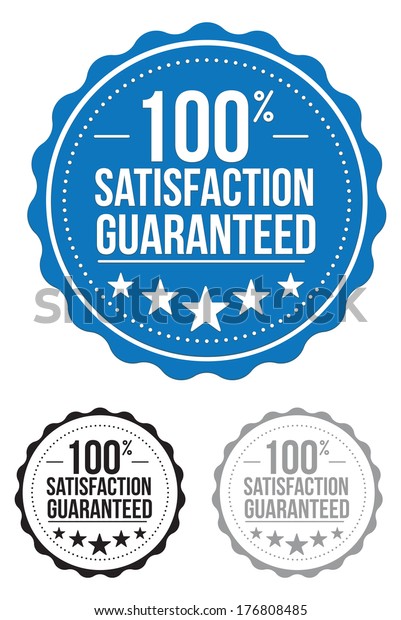 Satisfaction Guaranteed Seal Stamp Blue Vector Stock Vector (Royalty ... Satisfaction Guaranteed Seal Stamp Blue Vector Stock Vector (Royalty ...