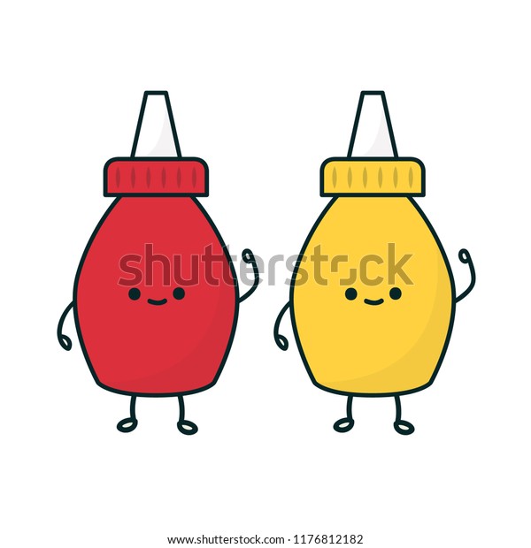 Sauce Cartoon Vector Character Design Stock Vector (Royalty Free ...