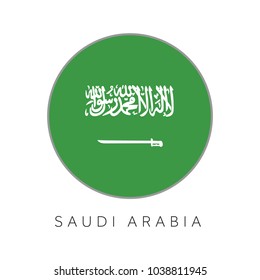 1,826 Saudi flag round Images, Stock Photos & Vectors | Shutterstock