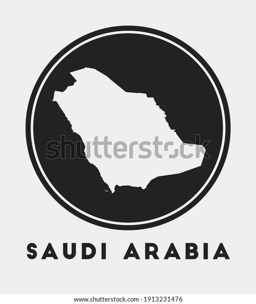 Saudi Arabia Icon Round Logo Country Stock Vector (Royalty Free ...