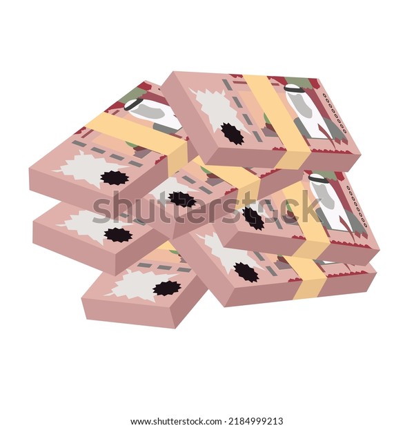 Saudi Riyal Vector Illustration Saudi Arabia: เวกเตอร์สต็อก (ปลอดค่า ...