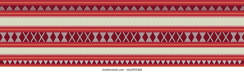 Saudi Traditional Pattern Fabric Texture Ornament: vector de stock ...