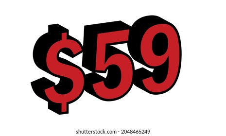 227 59 dollar Images, Stock Photos & Vectors | Shutterstock