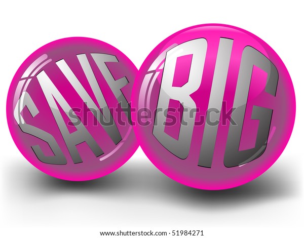 Save Big Advertising Symbol Stock Vector (Royalty Free) 51984271 ...