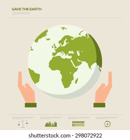 8,623 Save earth infographic Images, Stock Photos & Vectors | Shutterstock