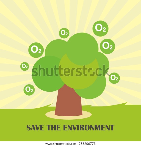 Save Environment Illustration Vector: vector de stock (libre de ...