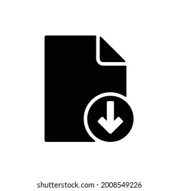 Save File Download Icon Save Data Stock Vector (Royalty Free ...
