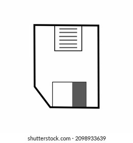 Save Icon Microsoft Word Stock Vector (Royalty Free) 2098933639 ...