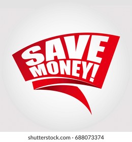 Save Money Labels Banners Stock Vector (Royalty Free) 688073374 ...
