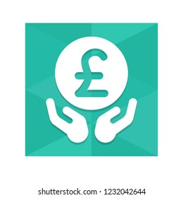 Save Money Pound App Icon : image vectorielle de stock (libre de droits ...