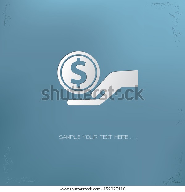 Save Money Symbolvector Stock Vector (Royalty Free) 159027110 ...